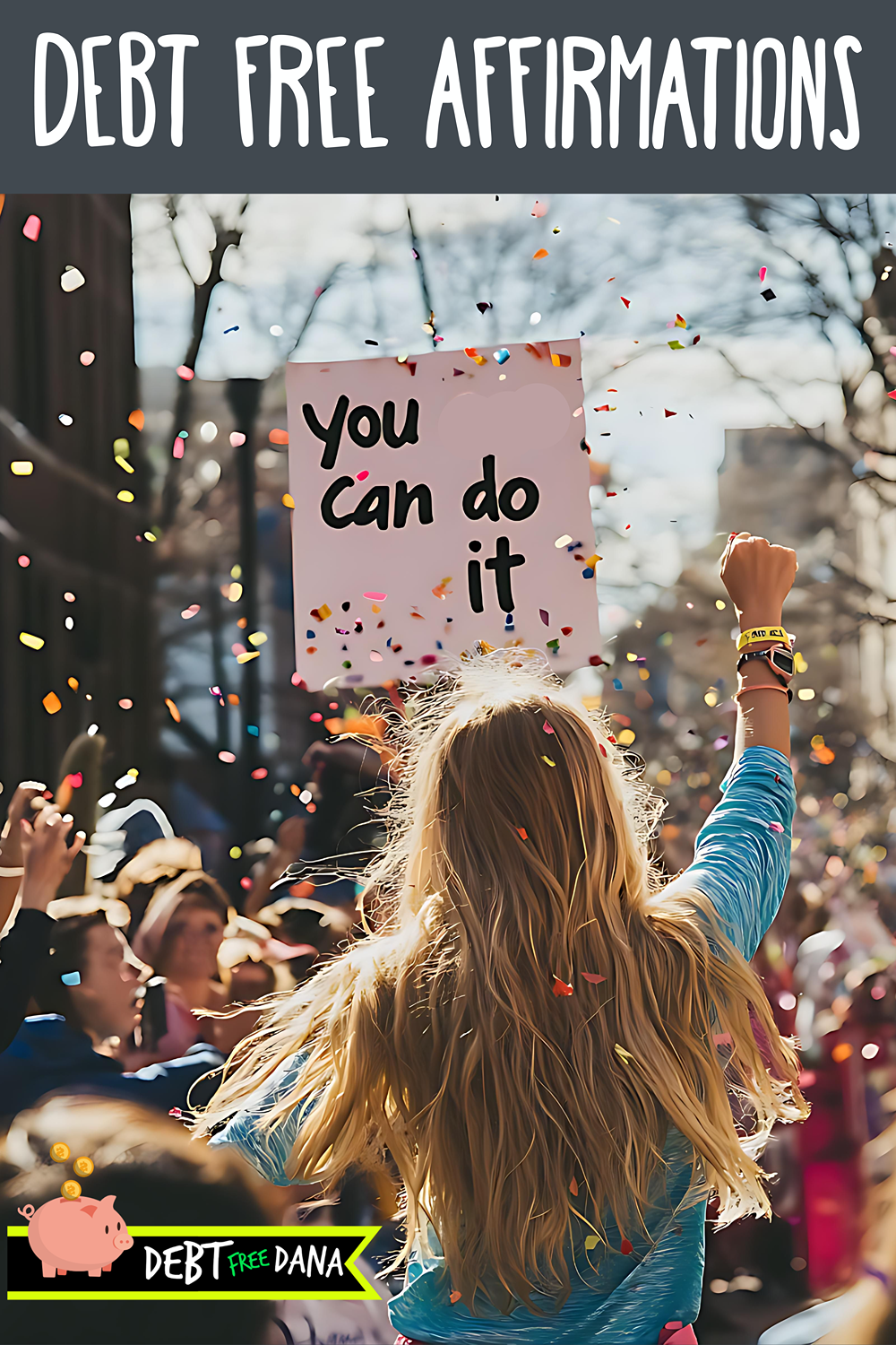 Powerful Debt Free Affirmations | Debt Free Dana