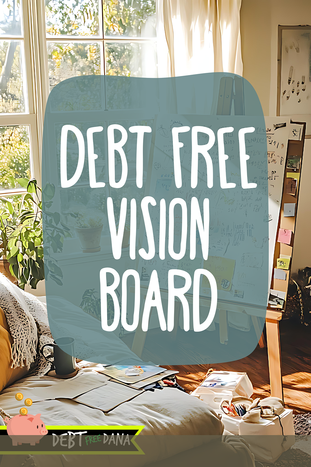 How to Create a Debt-Free Vision Board | Debt Free Dana