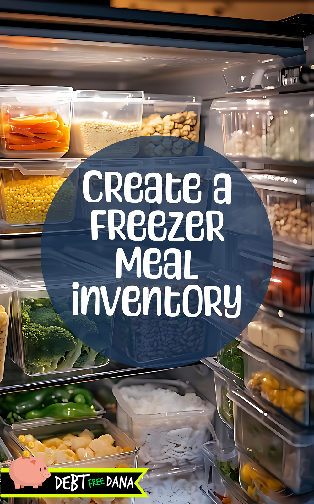 How to Create a Freezer Meal Inventory | Debt Free Dana