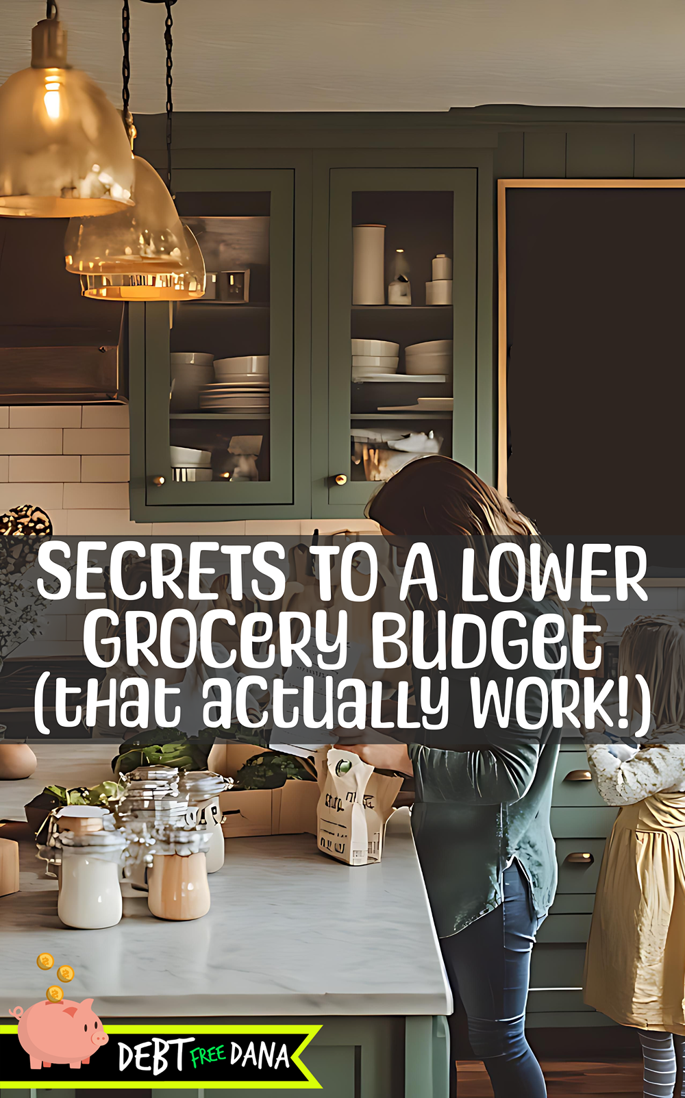 How to Set a Lower (Realistic) Grocery Budget | Debt Free Dana