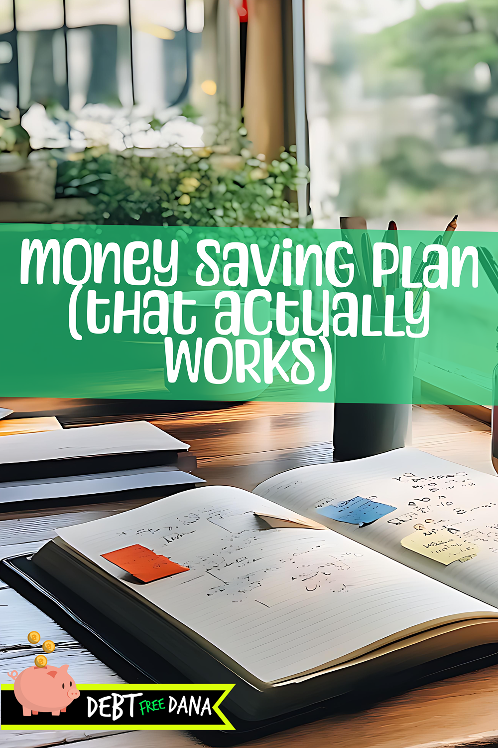 How to Create a Money Saving Plan That Actually Works | Debt Free Dana